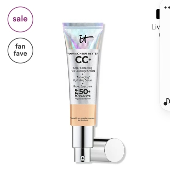 it cosmetics | Makeup | Tan Medium Fullcoverage Foundation Spf 5 ...